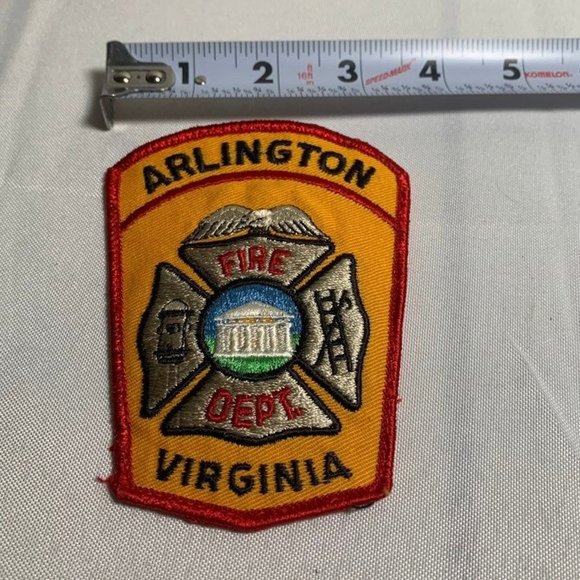 Accessories | Vintage Arlington Virginia Fire Dept Department Patch New ...